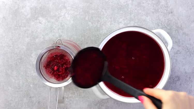 Beguda de fruita de nabiu segons una recepta pas a pas amb foto