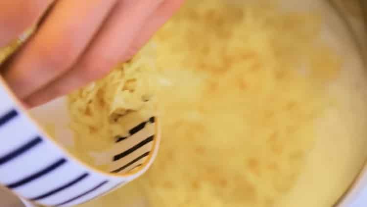 American cheese pasta: step by step 🍝 recipe with photo