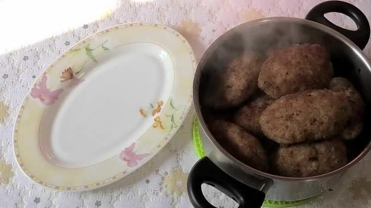 Zrazy със сирене стъпка по стъпка рецепта със снимка