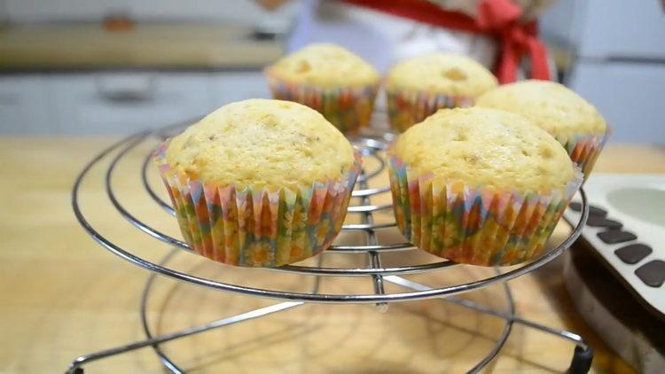 Classic muffins on a step by step recipe with photo
