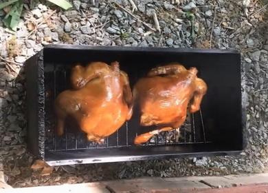 Cómo fumar pollo : una receta paso a paso con fotos