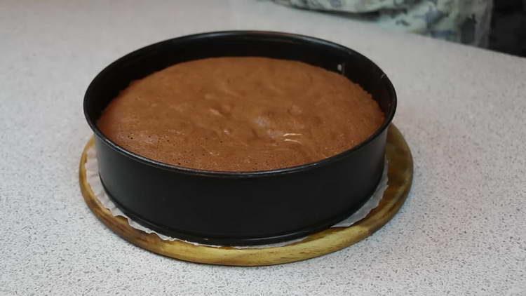 Cake "Mink of a mole" according to the step-by-step recipe with a photo